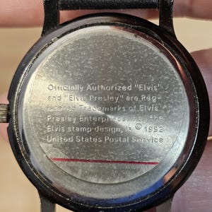 Vintage 1993 Elvis Presley USPS Commemorative Stamp Wrist Watch New in ...