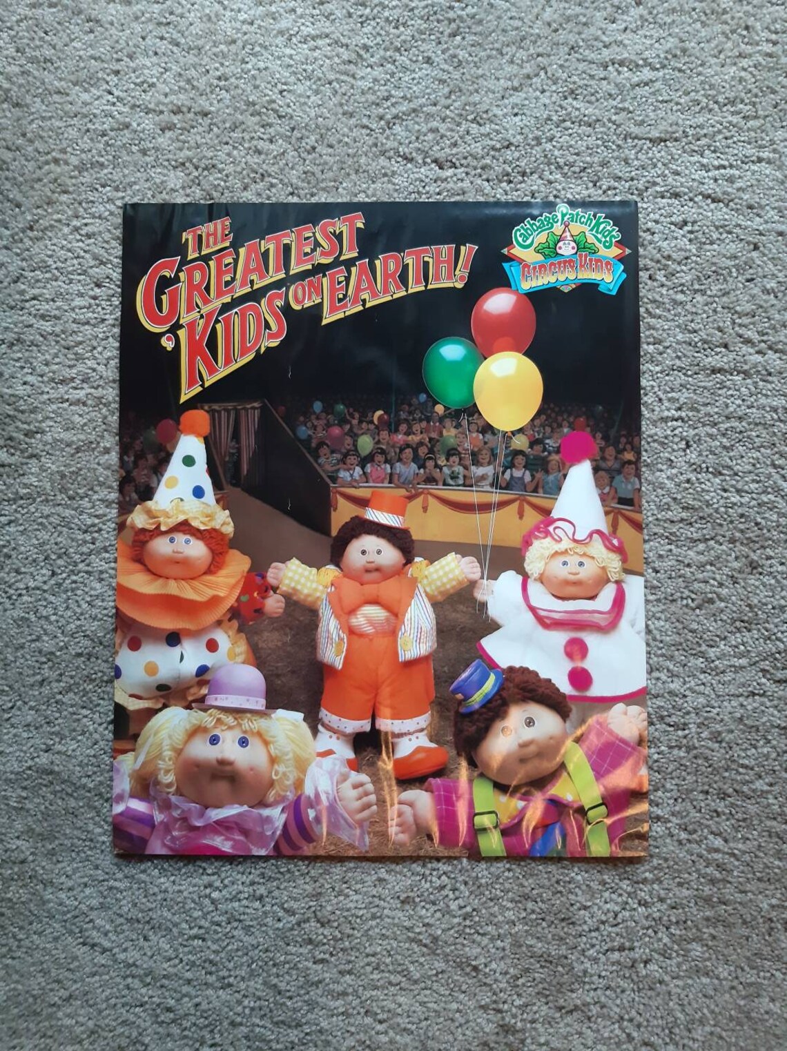 Vintage Cabbage Patch Kids Circus Poster - Etsy
