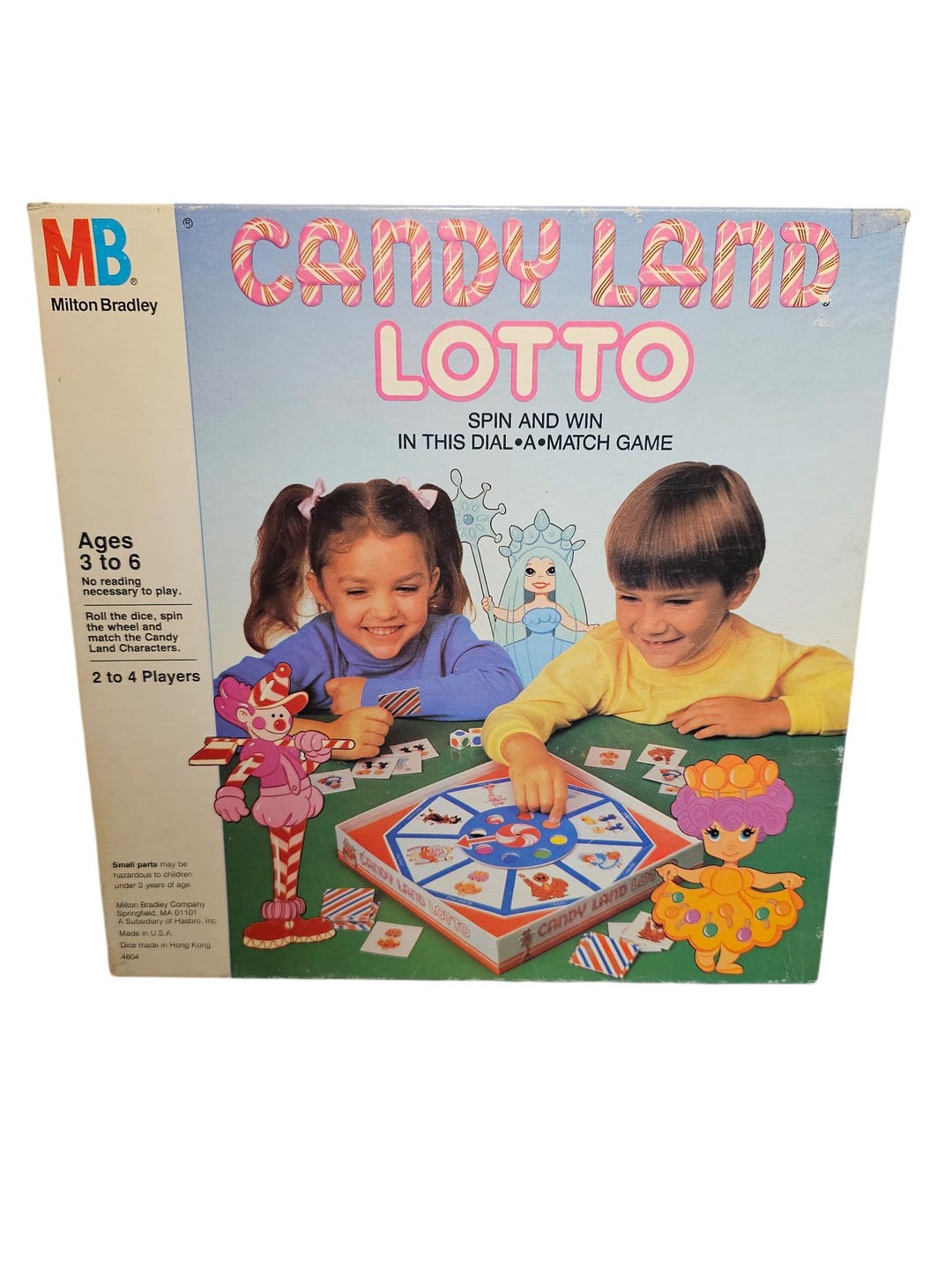 Vintage 1987 Milton Bradley Candy Land Lotto Game 100% Complete - Etsy