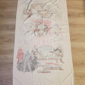Vintage 1983 Star Wars Return of the Jedi Beach Towel - Etsy