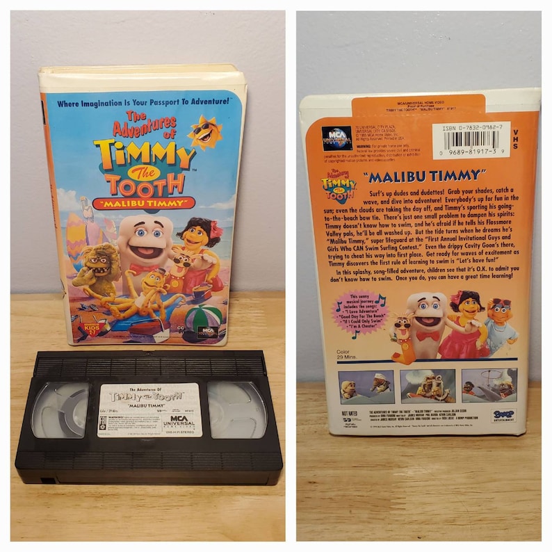 Vintage Timmy the Tooth VHS Lot - Etsy