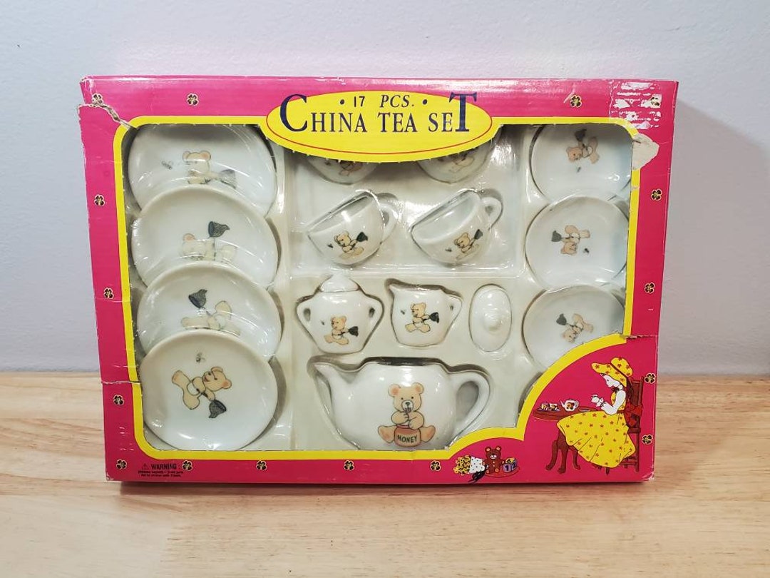 Vintage 90's Mini Tea Party 17 Piece Set - Etsy
