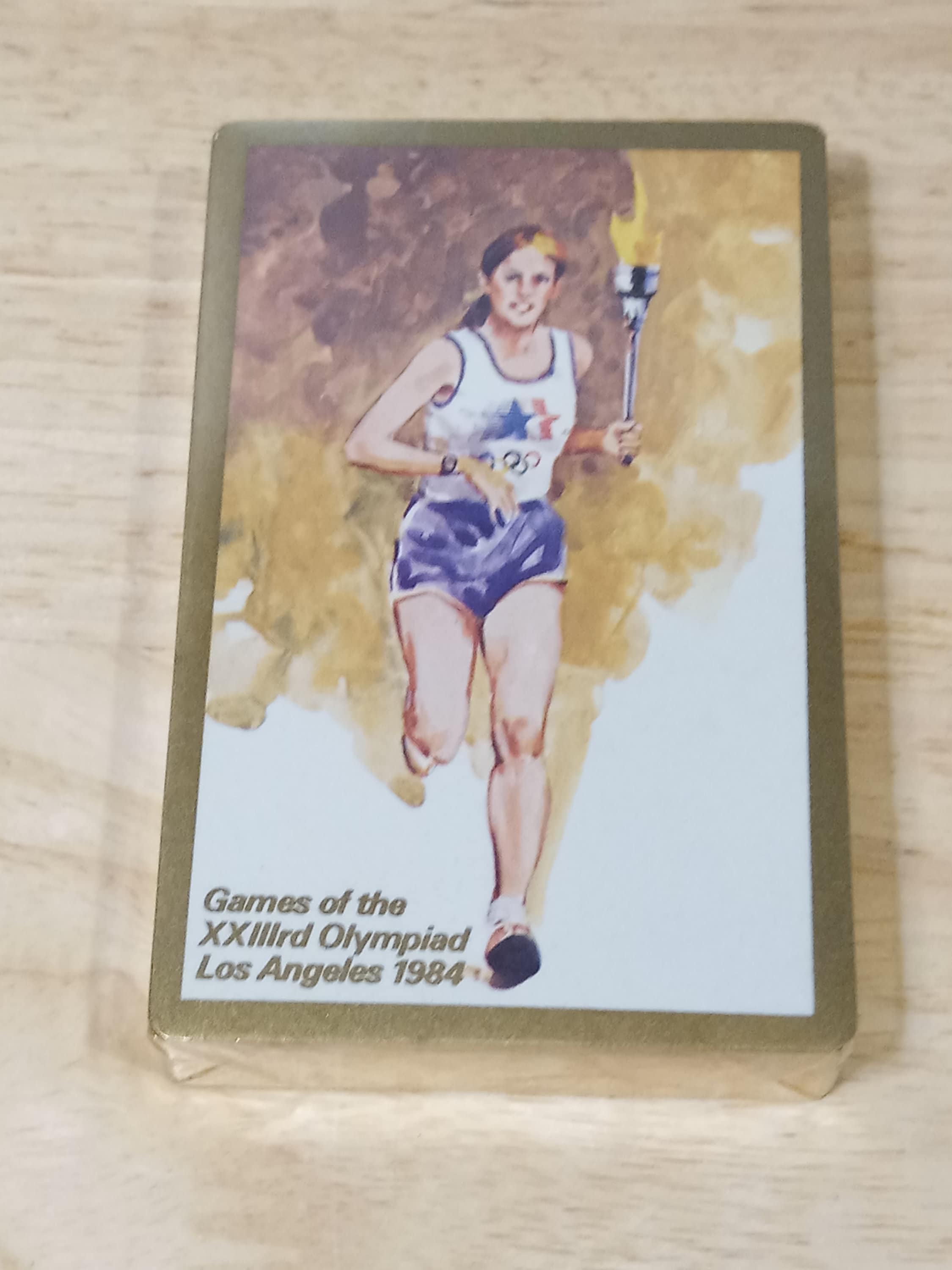 Vintage 1984 Olympics Gold Playing Cards - Etsy