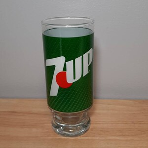 Vintage 7UP Glass Tumbler - Etsy