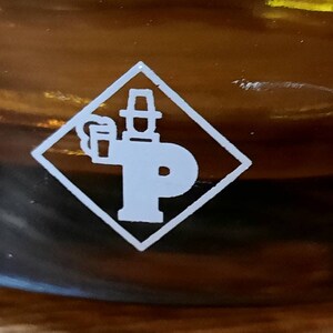 Vintage 70's Parkbrau German Brewery Round Glass Amber Ashtray - Etsy