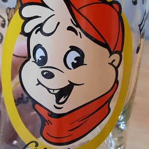 Vintage Alvin & the Chipmunks Glass Tumbler - Etsy