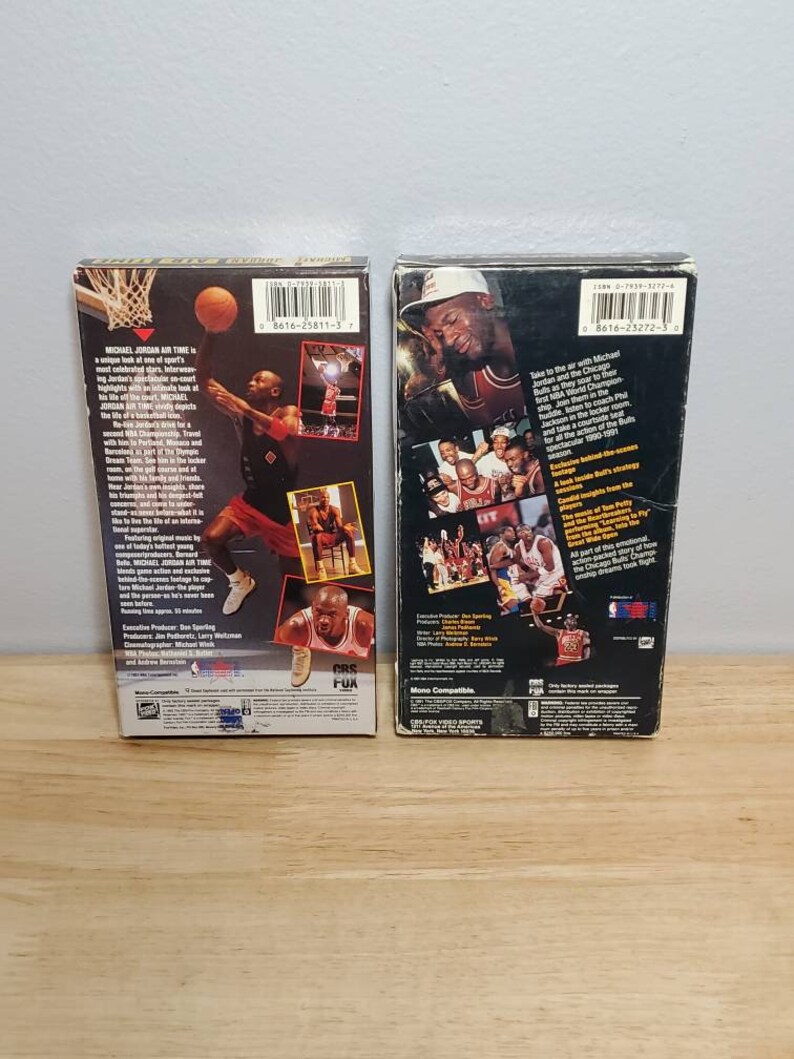 Michael Jordan VHS Tapes - Etsy