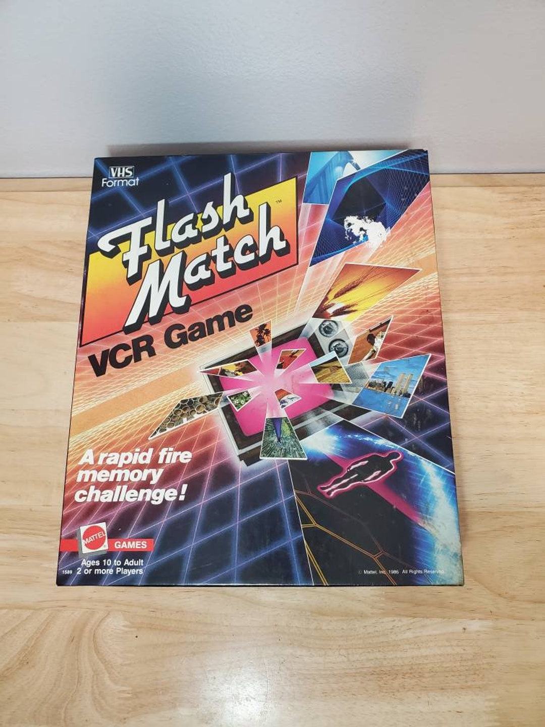 Vintage 1986 Flash Match VCR Game - Etsy