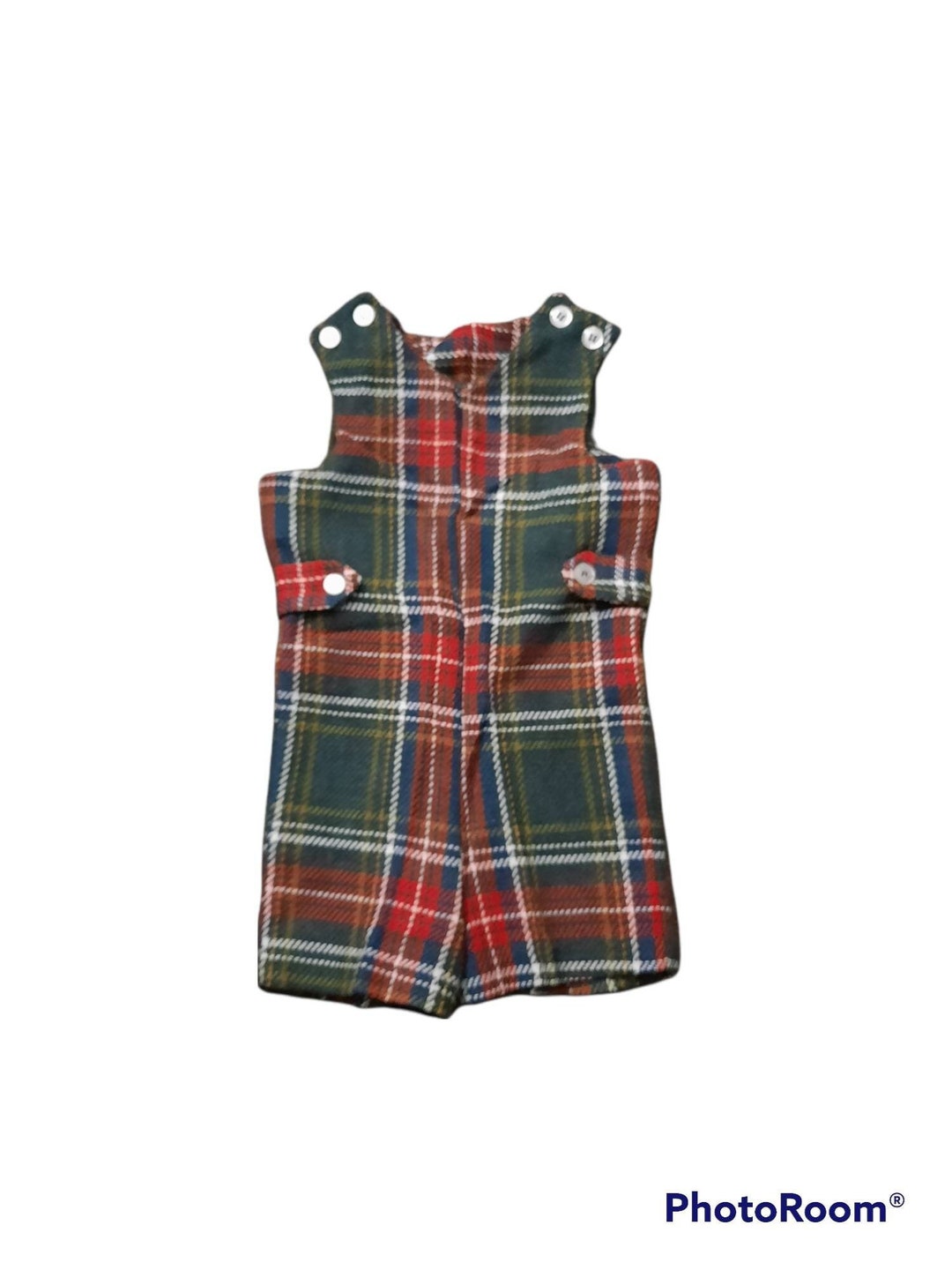 Vintage Jack Tar Togs Plaid One Piece Romper - Etsy