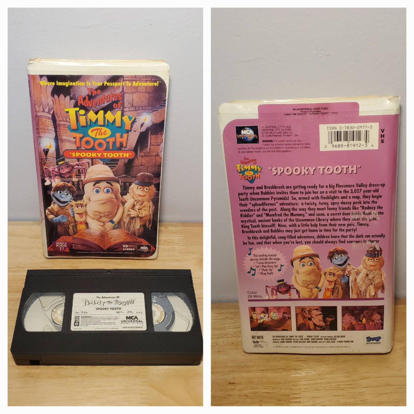 Vintage Timmy the Tooth VHS Lot - Etsy
