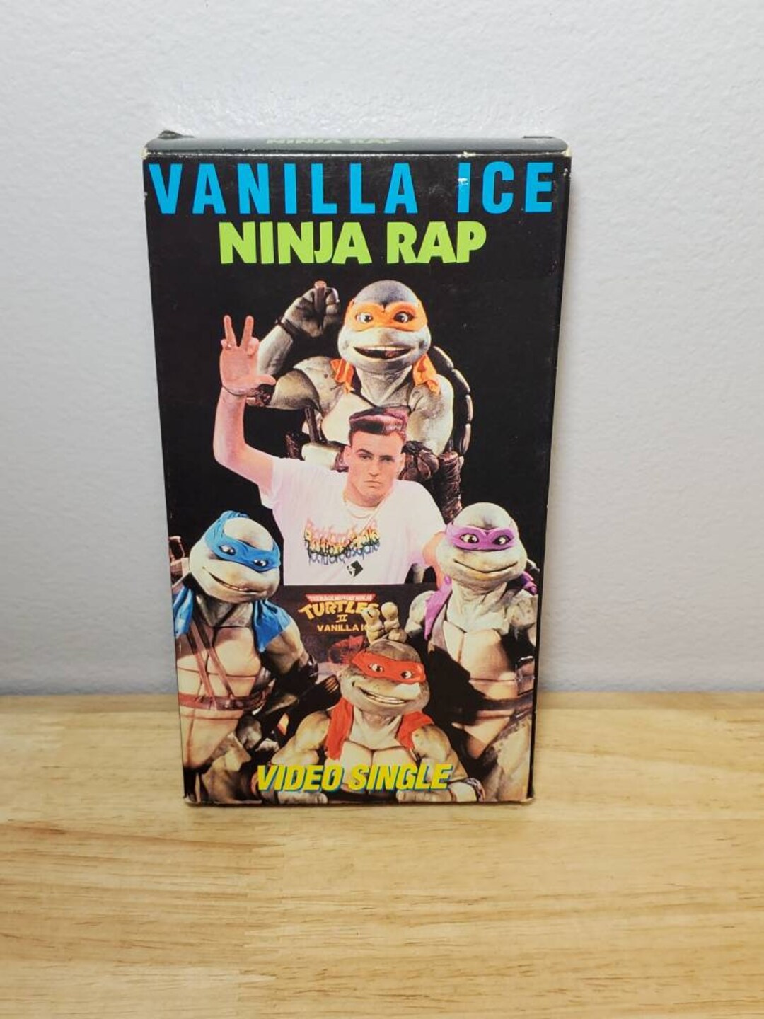 1991 Vanilla Ice Ninja Rap Video Single VHS Tape - Etsy 1991 Vanilla Ice Ninja Rap Video Single VHS Tape - Etsy