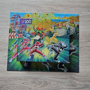 Vintage 1994 Milton Bradley Saban Mighty Morphin Power Rangers 100 ...