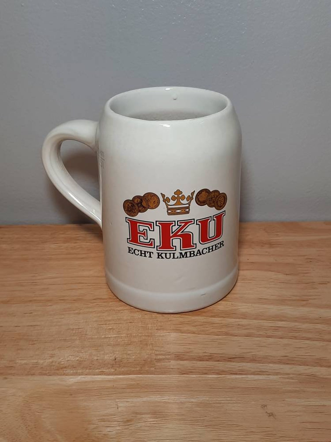 Vintage EKU Echt Kulmbacher German Beer Stein - Etsy