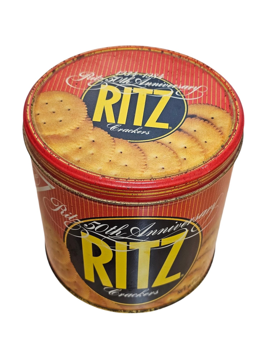 Vintage 1984 Nabisco Ritz Crackers 50th Anniversary Limited Edition Tin ...