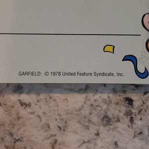 Vintage Garfield Happy Birthday Award Certificates - Etsy