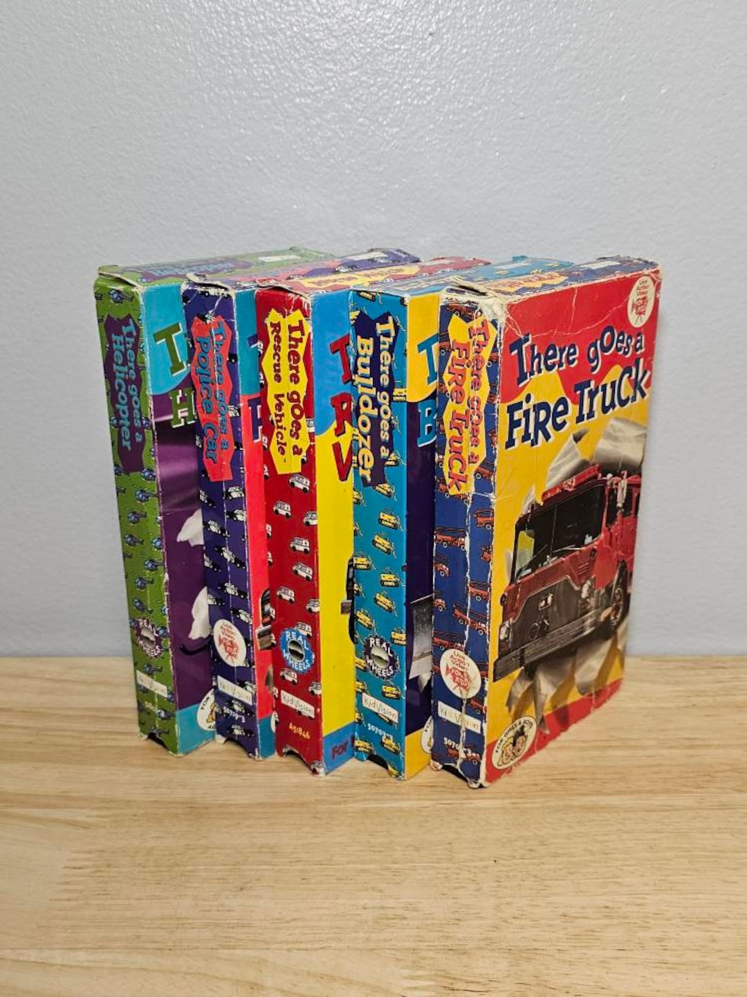 90's Kid Vision Real Wheels There Goes A... VHS Tape Lot - Etsy