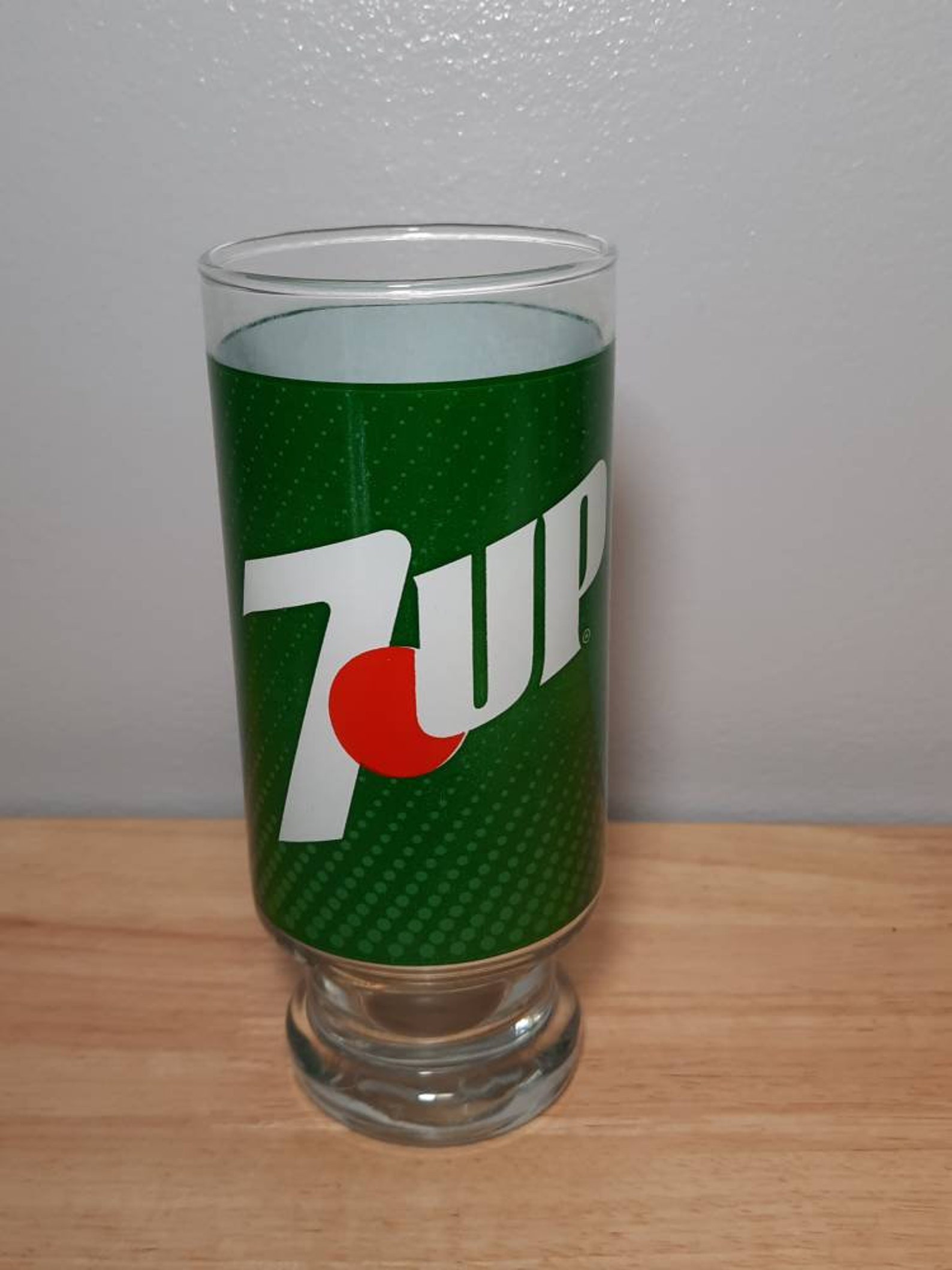 Vintage 7UP Glass Tumbler - Etsy