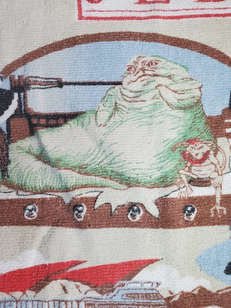 Vintage 1983 Star Wars Return of the Jedi Beach Towel - Etsy