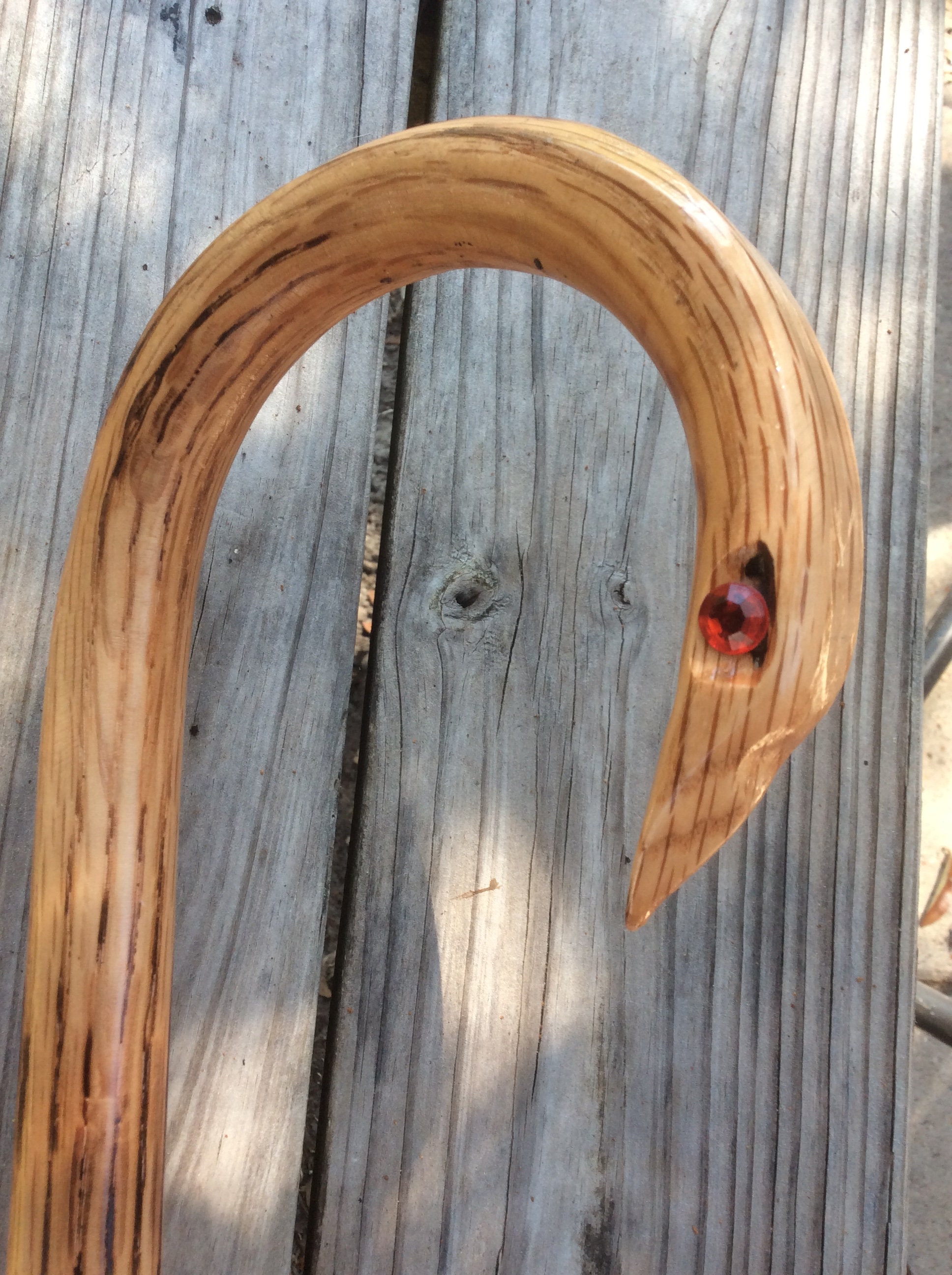 Nighthawk Angry Hawk Head Training Cane - Etsy