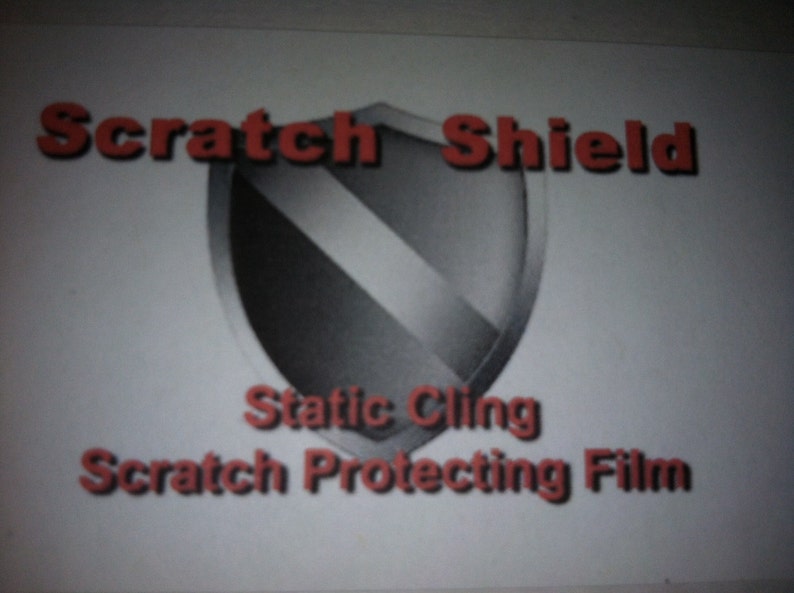 SCRATCH SHIELD Guitar Static Cling Scratch Protecting Film Acoustic and ...