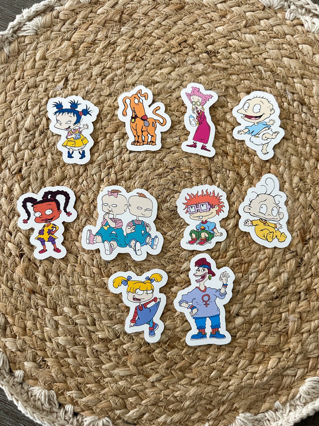 Rugrats 10 Piece Set Waterproof Sticker Bundle - Etsy