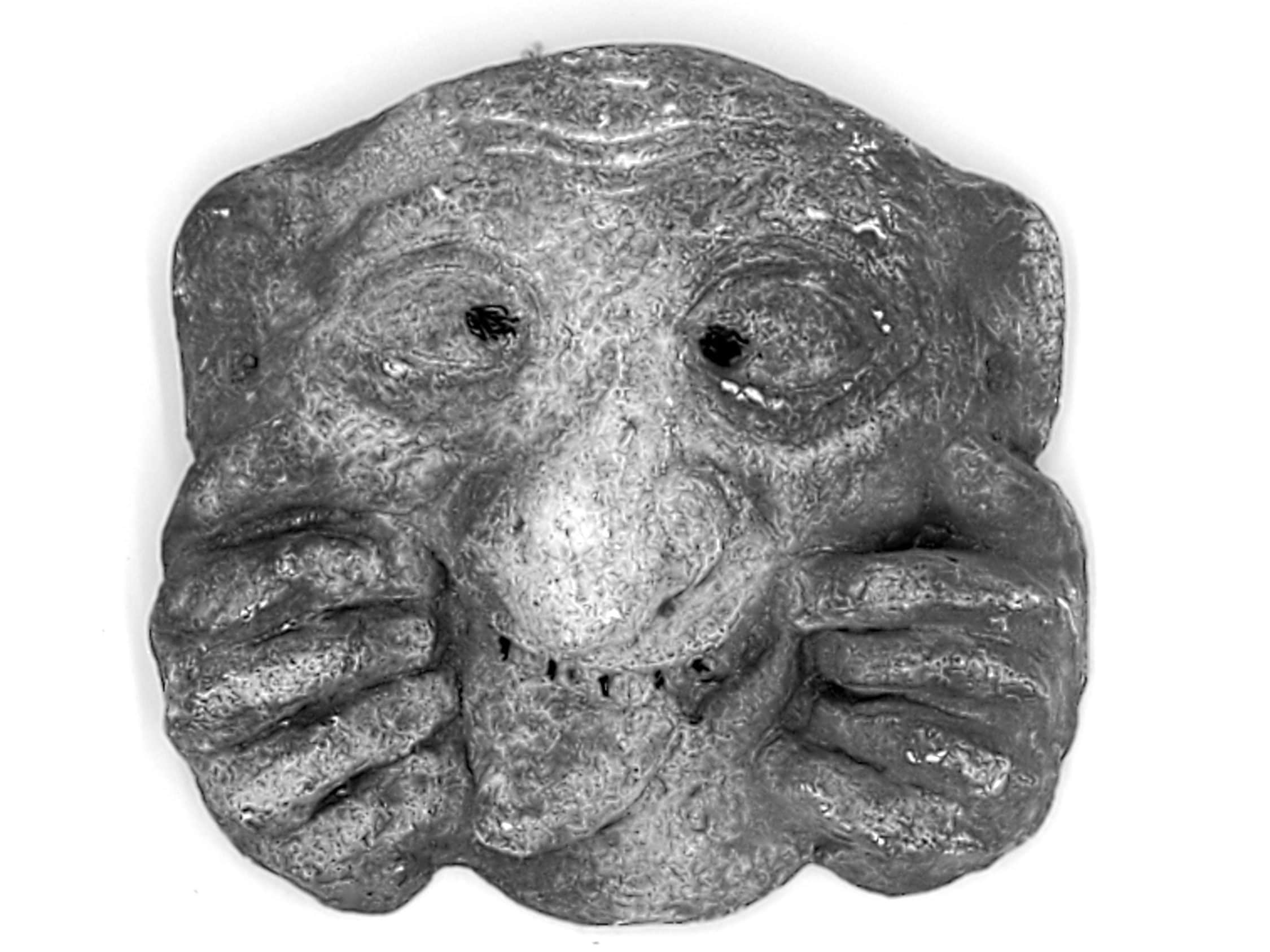 Oxford Grotesque Wall Hanging, Funny Face Wall Art, Whimsical Wall ...