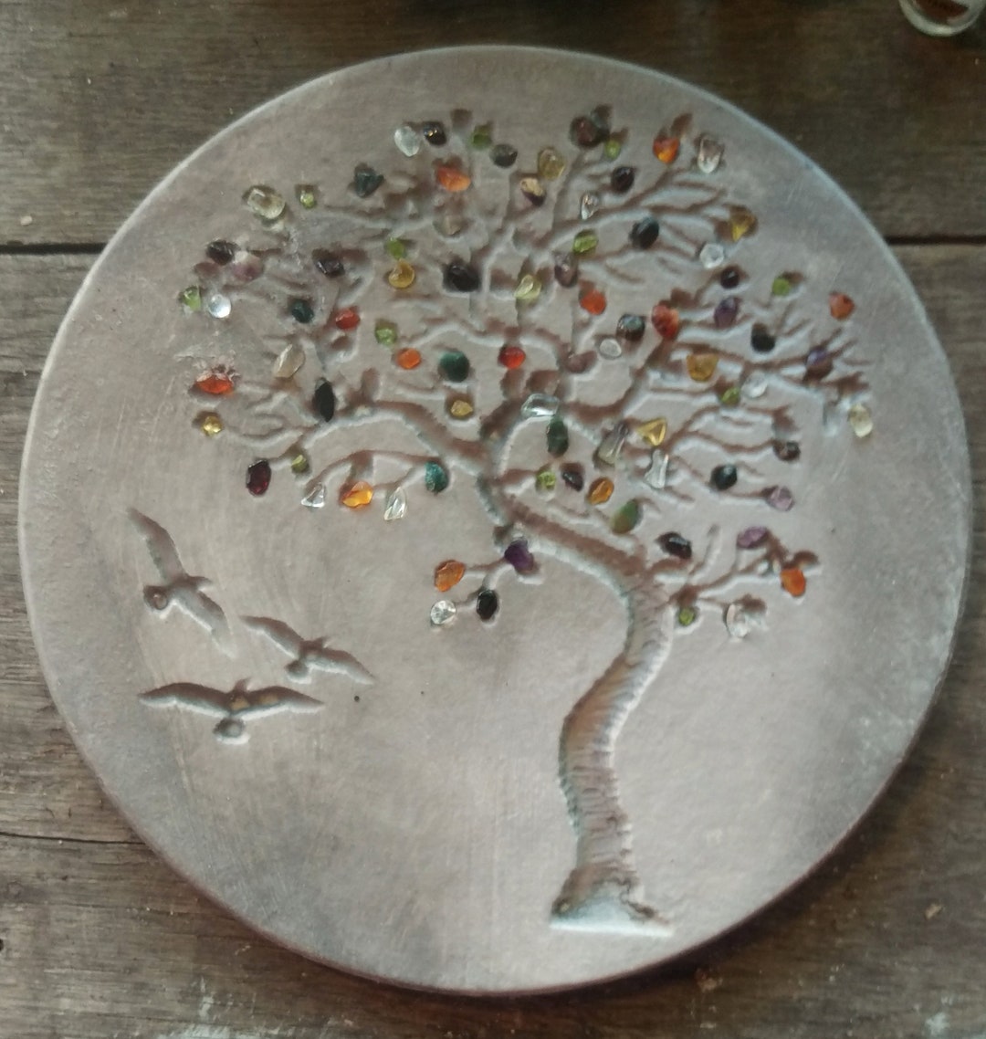 Handmade Reiki Healing Tree Wall Hanging, Tree of Life Wall Hanging ...
