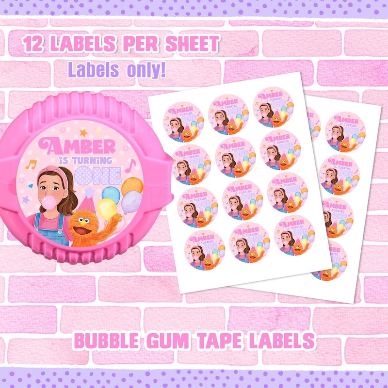 Ms Rachel Bubble Gum - Etsy