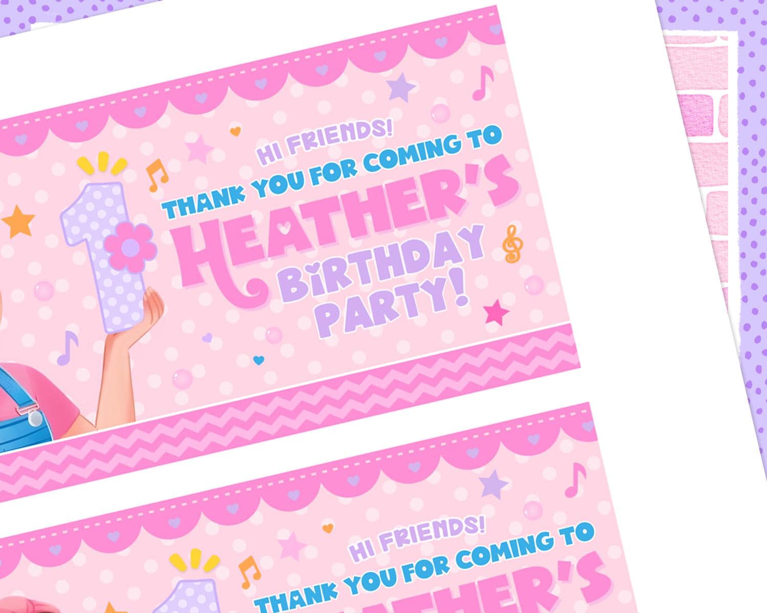 Ms Rachel Gable Box Label, Ms Rachel Birthday, Ms Rachel Gable Box, Ms ...