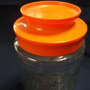 Vintage 1970s Tang Container With Orange Screw on Lid and - Etsy UK