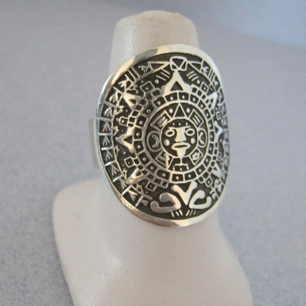 Aztec Ring Men - Etsy