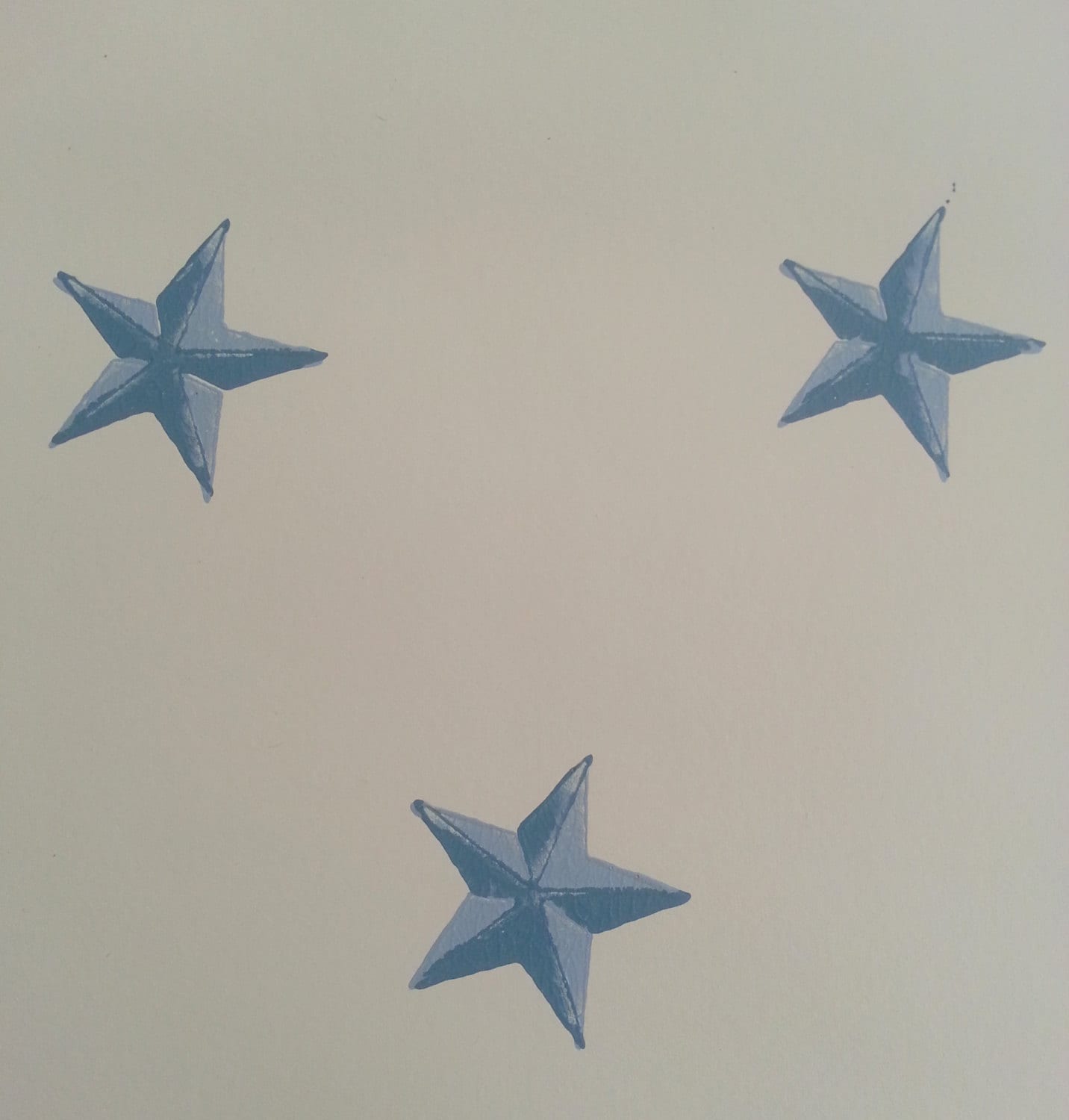 Baby Blue Star Wallpaper