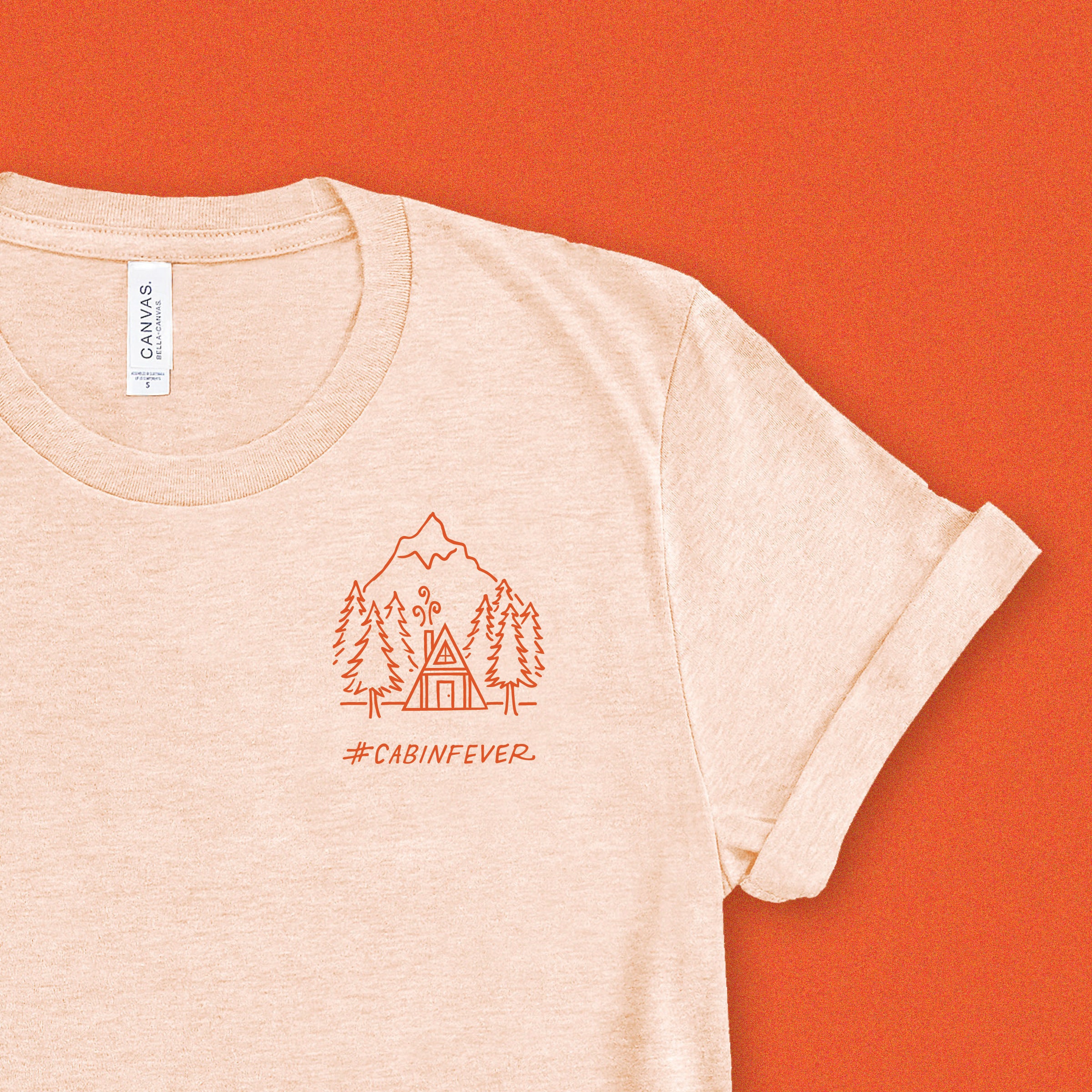 Cabin Fever Graphic Tee | Cabin Fever Adventure Tee, Gorpcore, Cabin ...