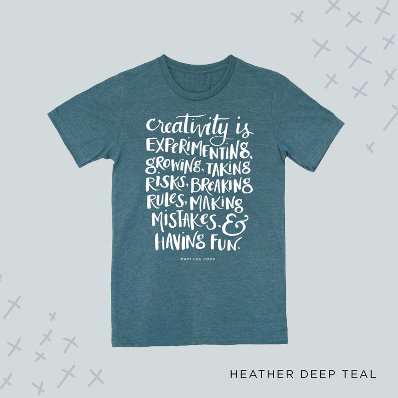 Creativity Quote Graphic Tee | Creative Entrepreneur, Tshirt, Artist ...