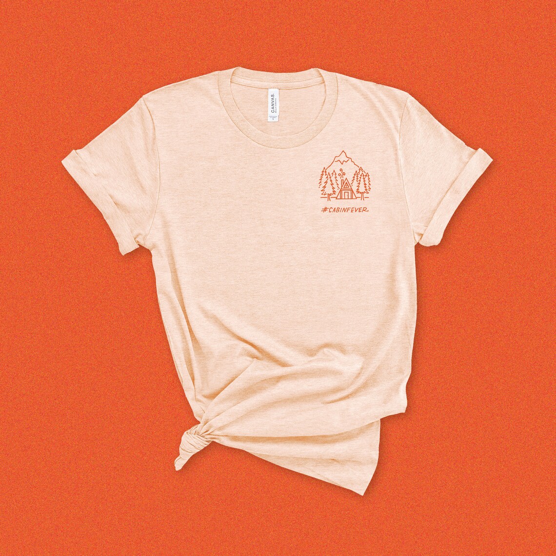 Cabin Fever Graphic Tee | Cabin Fever Adventure Tee, Gorpcore, Cabin ...