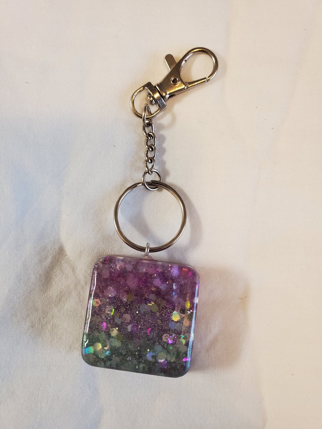 Genderqueer Pride Handmade Keychain - Etsy