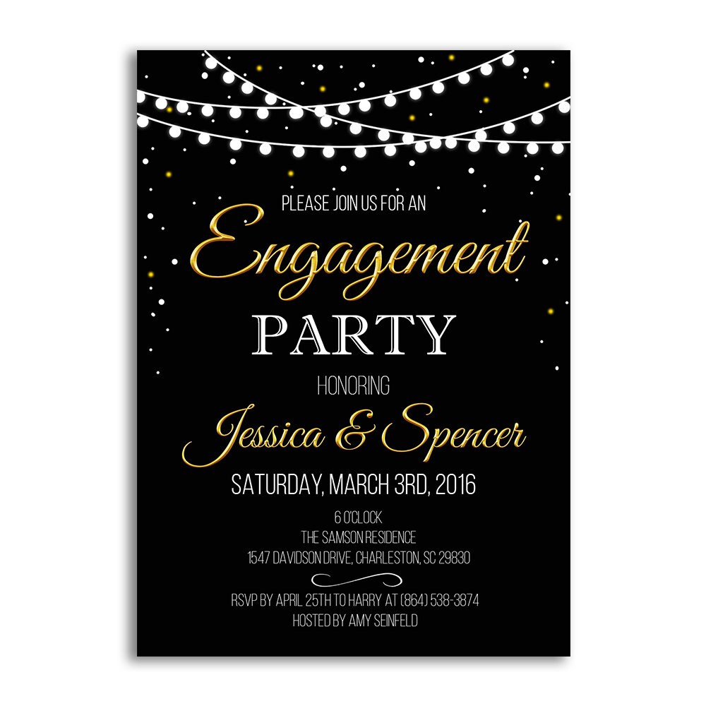 Engagement Party Invitation Engagement Party Ideas Wedding Etsy