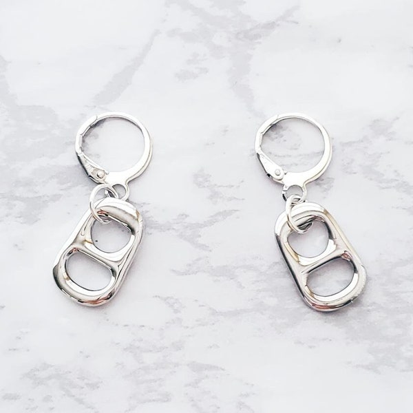 Pop Tab Earrings - Etsy