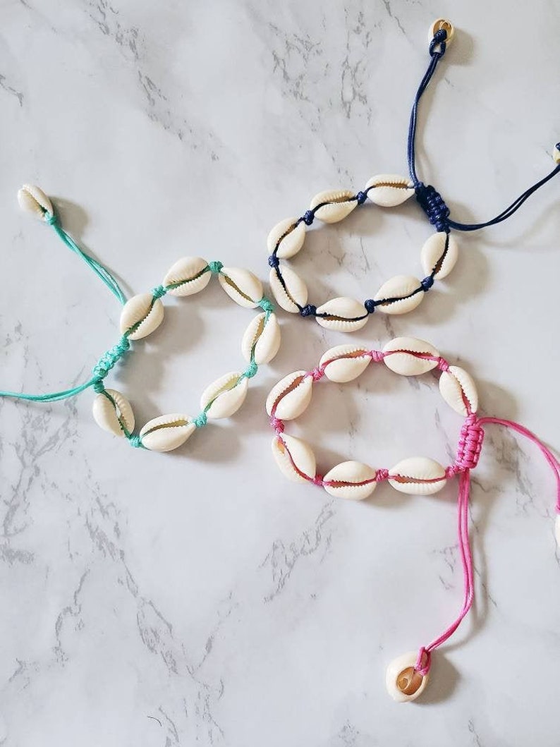 Girls Beach Cowrie Shell Anklet Boho Vsco Girl Shell Bracelets - Etsy