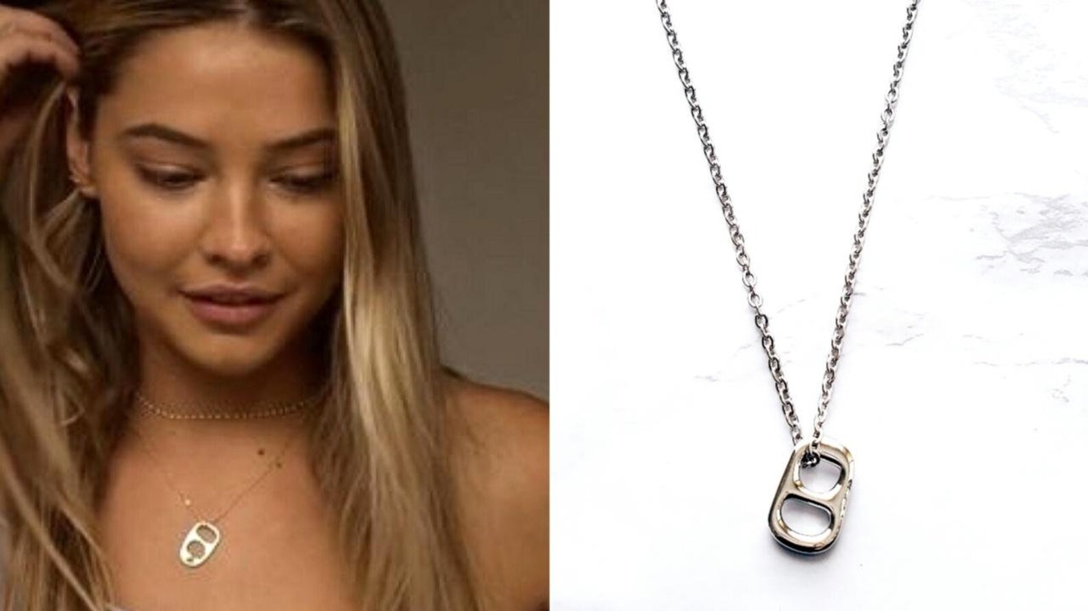 Soda Tab Necklace Silver Plated Obx Jewelry | Etsy