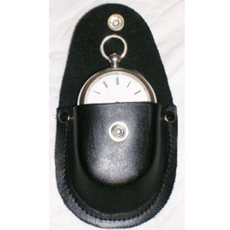 Pocket Watch Case Size 18 – Black With Silver Rivets - Etsy