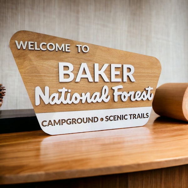 Laser State Park Sign - Etsy