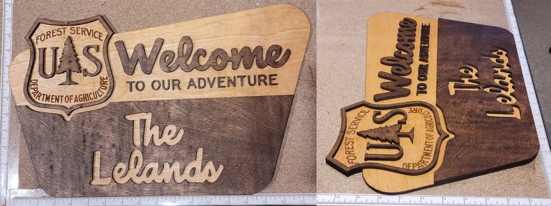 RV Living Welcome Sign NFS Inspired Road Life Sign Custom - Etsy