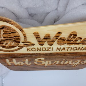 National Forest Service Welcome Sign ACRYLIC - NFS Inspired Family Name ...