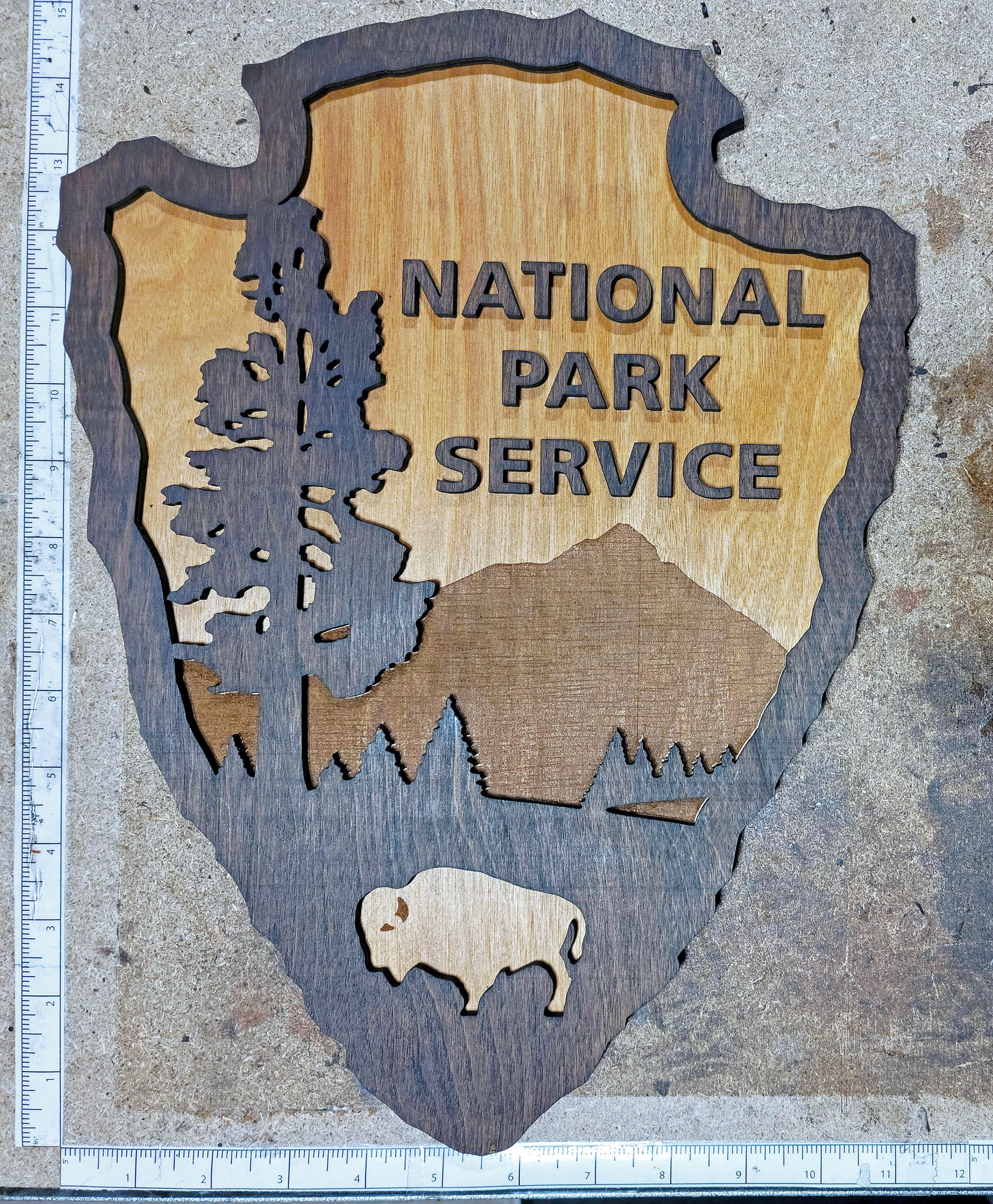 National Park Sign: Laser Cut Arrowhead, Outdoor Decor - Etsy