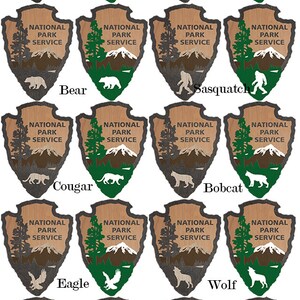 National Park Sign Arrowhead - NPS Inspired Sign, Nursery, Wedding ...