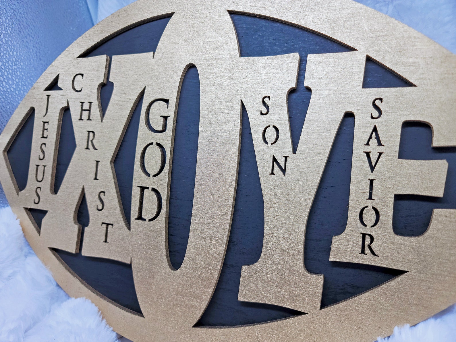 Ixoye Sign CUT FILE Ichthys Christian fish symbol custom | Etsy