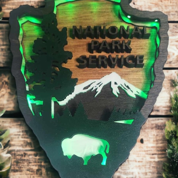 National Park Sign - Etsy