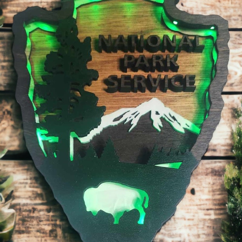 National Park Sign - Etsy