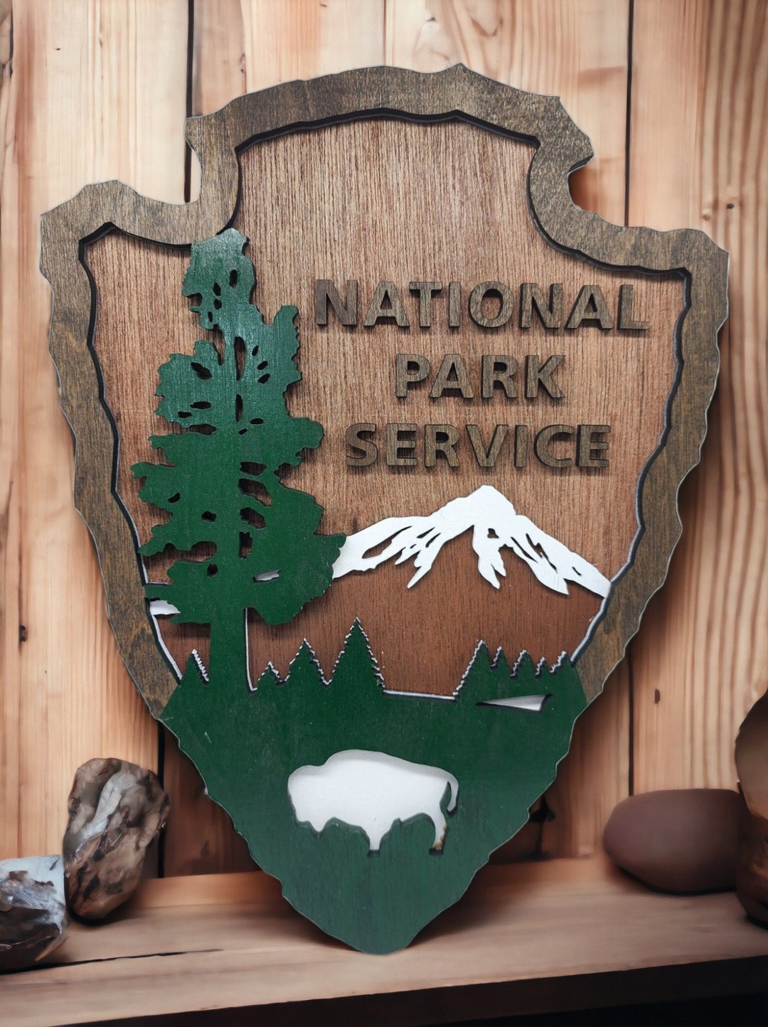 National Park Sign Arrowhead - NPS Inspired Sign, Nursery, Wedding ...